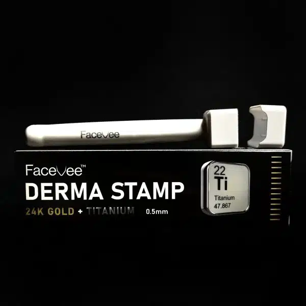 Derma Stamp (TITANIUM + GOLD) - FaceVee